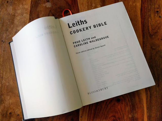 My Cookbooks - Leiths cookery bible, Prue Leith and Caroline Waldegrave ...