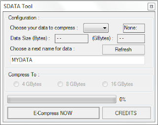 How to increase USB/SD drive size by using SDATA Tool