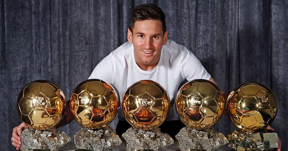.: Messi: O rei das bolas de ouro