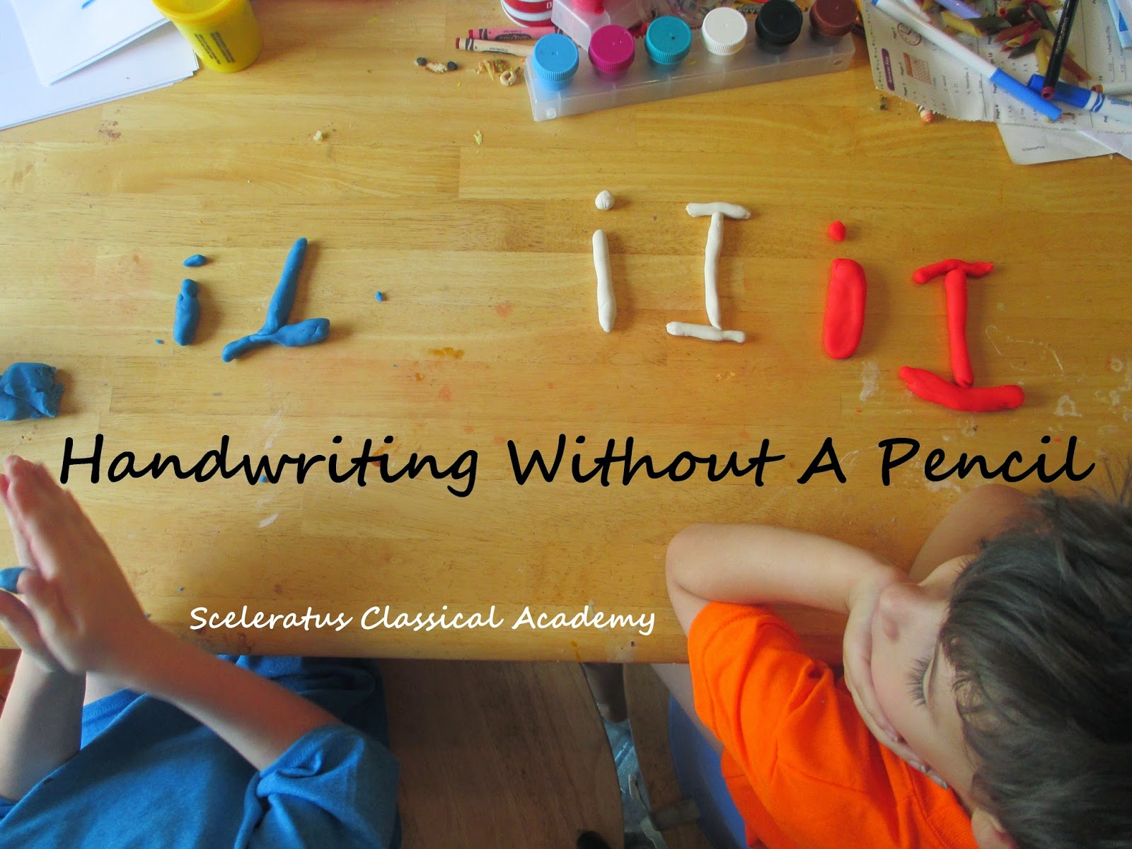 Sceleratus Classical Academy: Handwriting Without a Pencil
