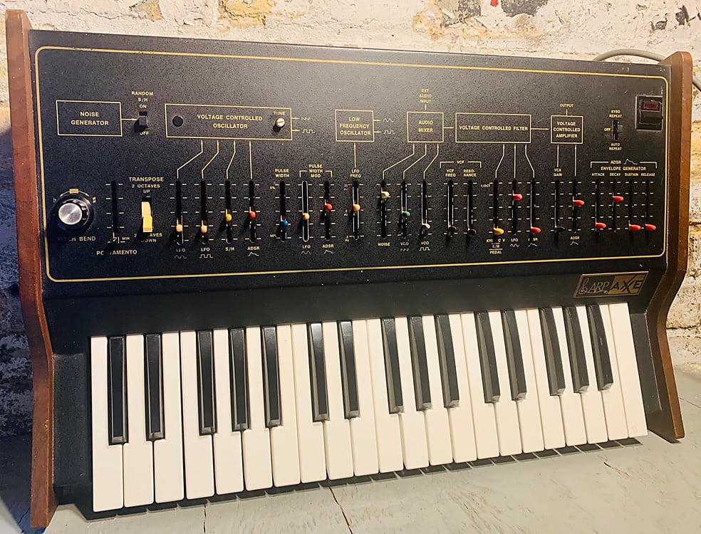 MATRIXSYNTH: ARP Axxe Monophonic Analog Synthesizer SN 1455