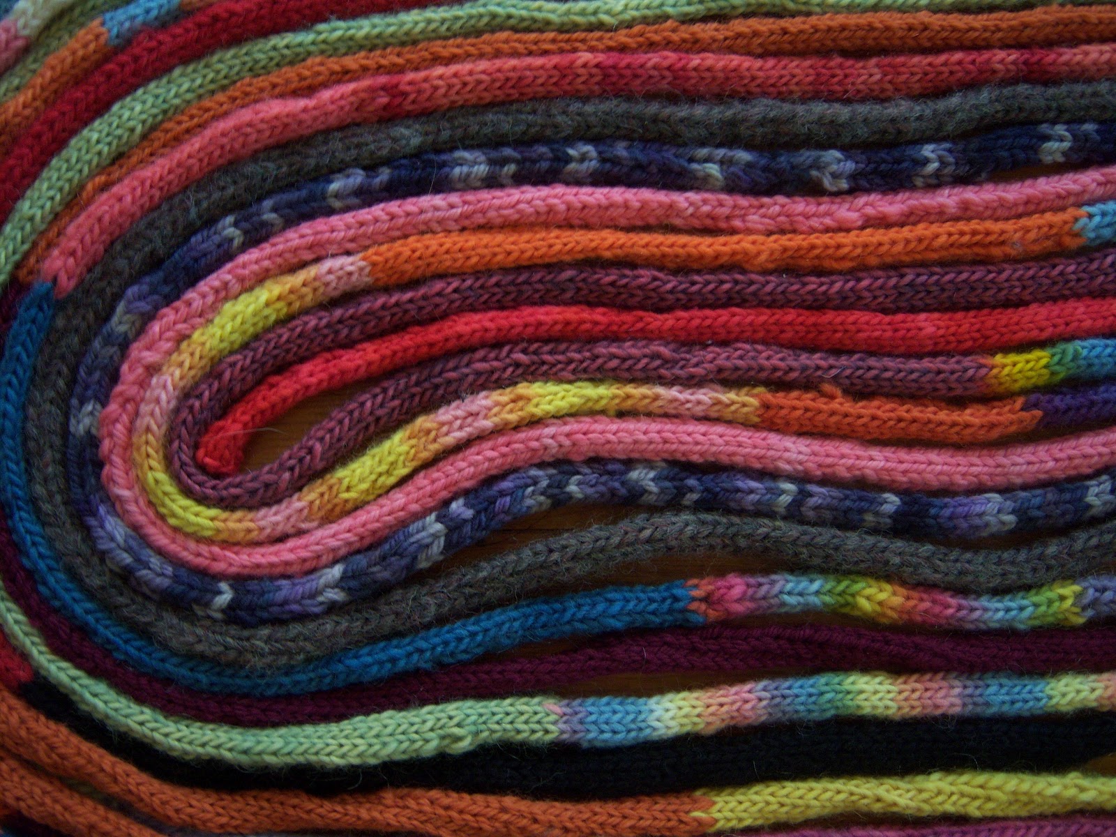 Simply Playing: WIP Wednesday - I-Cord Rug