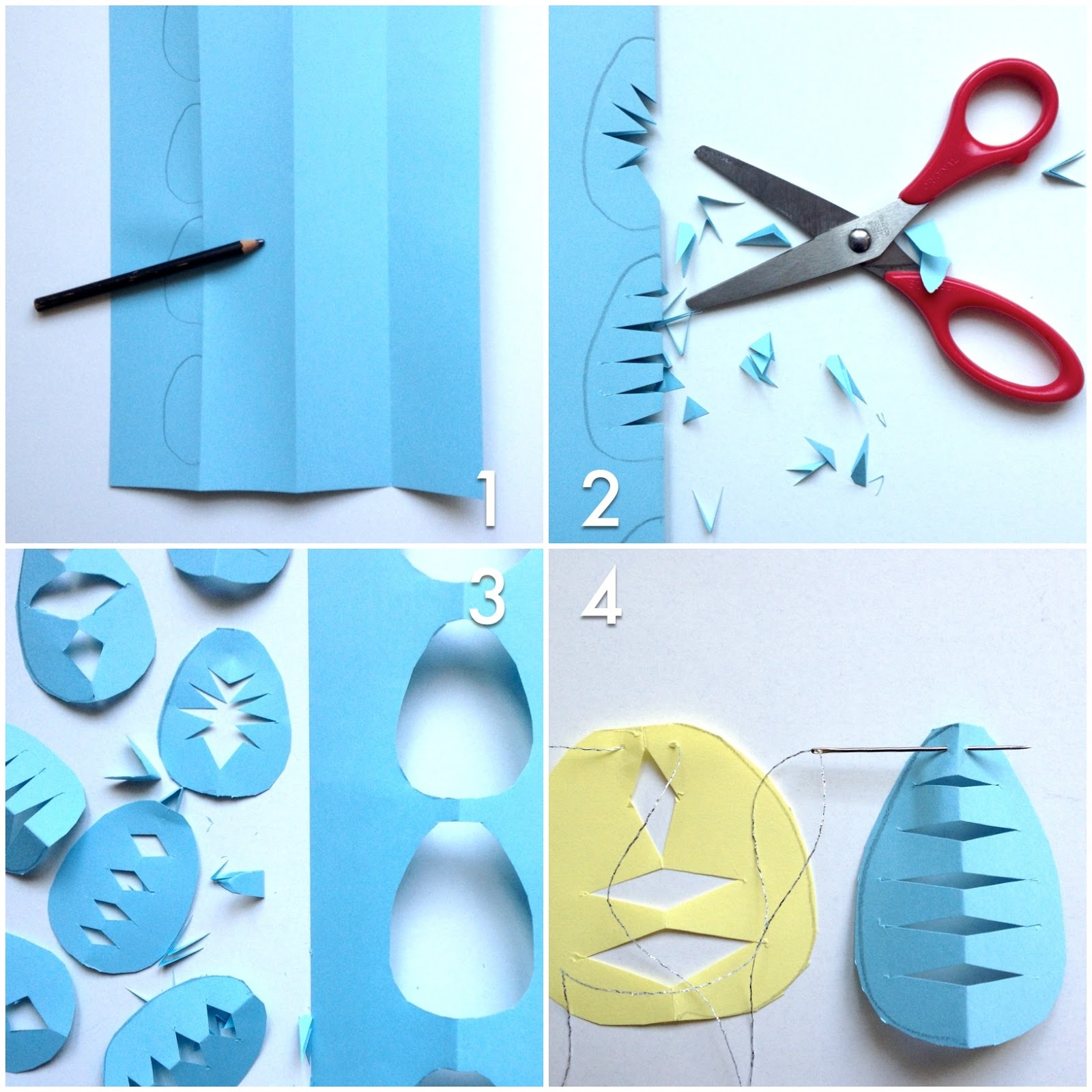 schaeresteipapier: Ostern - Scherenschnitte