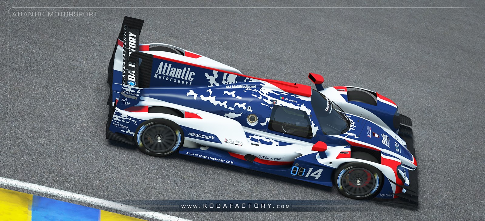 Koda Factory: Atlantic Motorsport Oreca 07 LMP2 | rFactor2