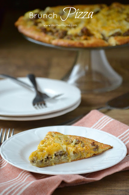 Brunch Pizza - Mother Thyme