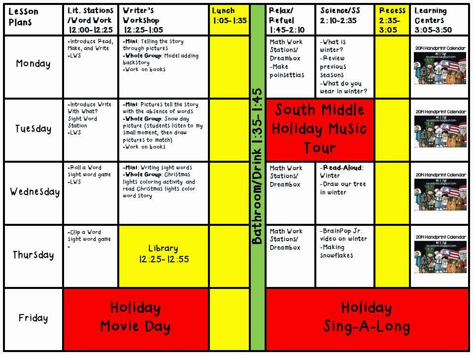 The Fabulous First Grade: Peek at my Week 12/15