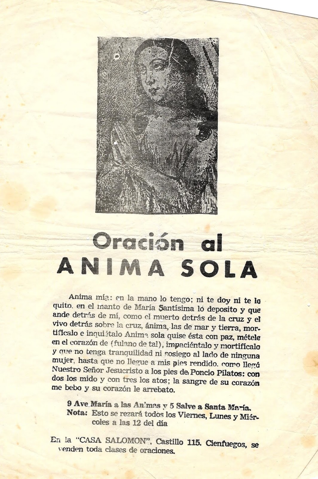 Maria Lionza El Anima Sola