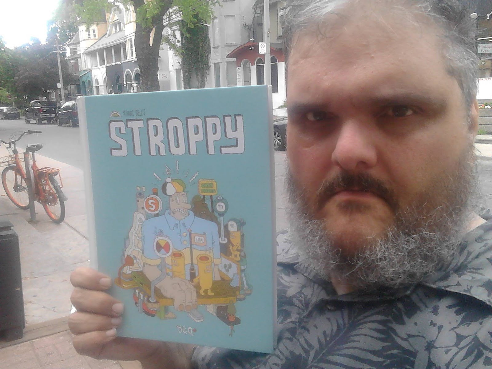 Daily Dirt Diaspora: MEDIAVORE ~ STROPPY, THE LATEST FROM MARC BELL