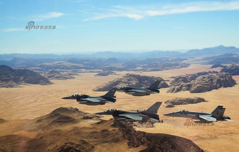 Asian Defence News: Jordanian Air Force and USAF drills in Jordan - 2