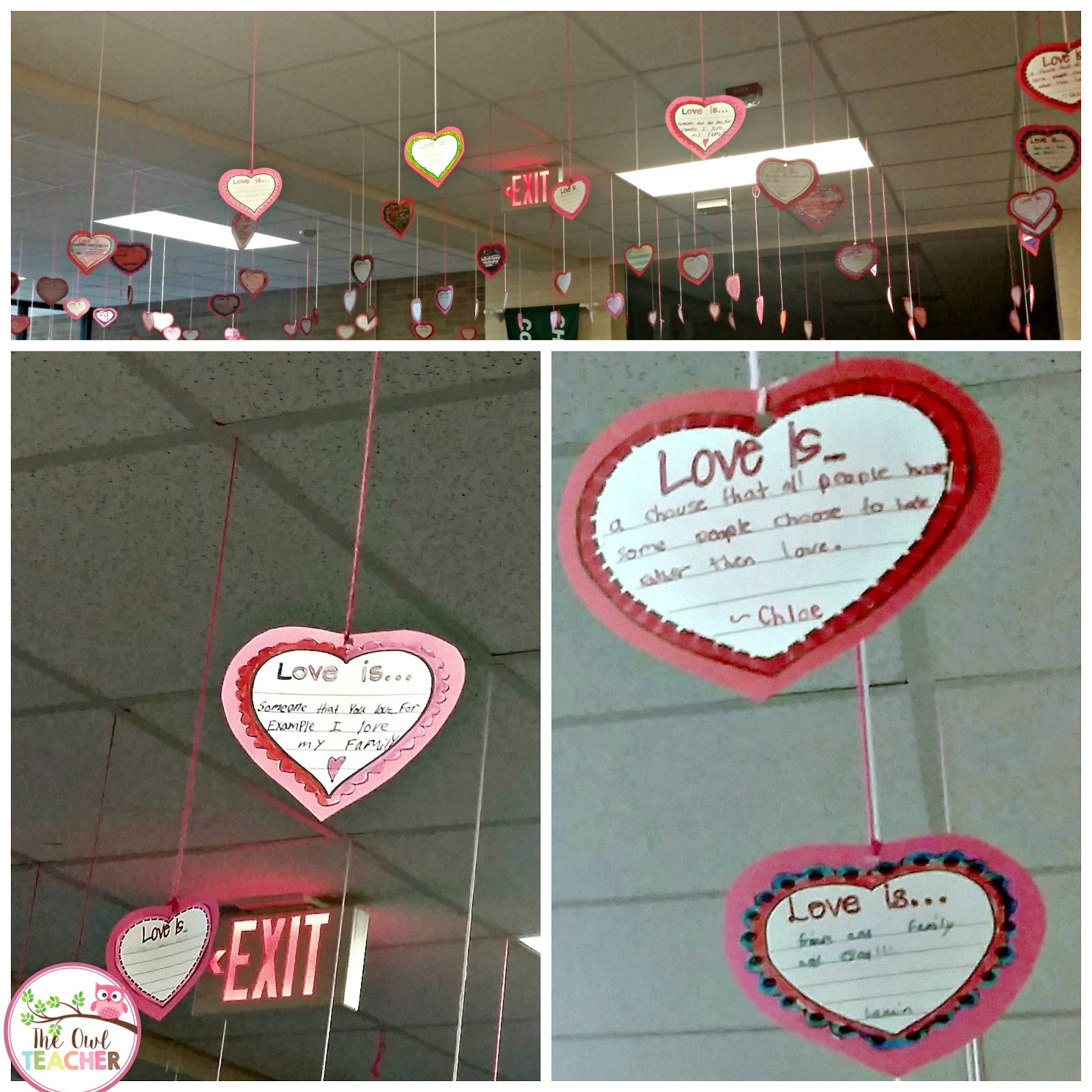 Classroom Freebies Too: Love is... Valentine's Day Activity