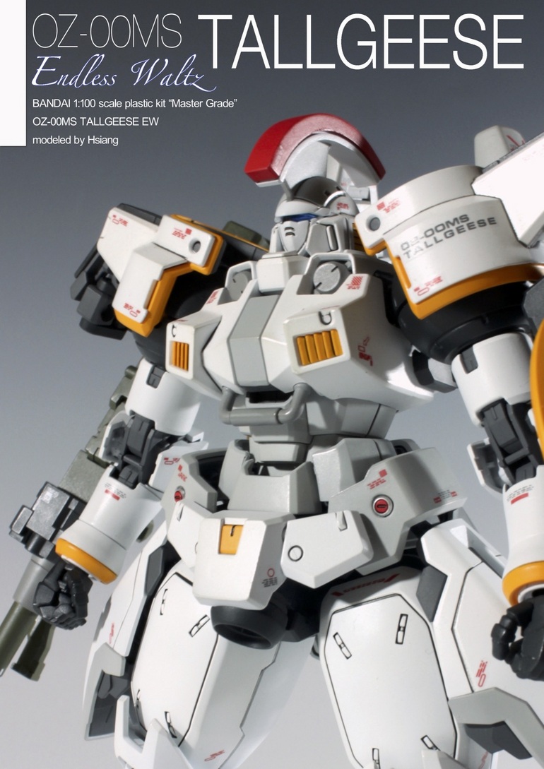 Painted Build: MG 1/100 Tallgeese I EW ver. - Gundam Kits Collection ...