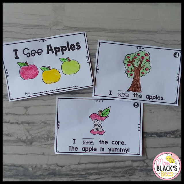 Emergent Readers- Plus a FREEBIE | Mrs. Black's Bees