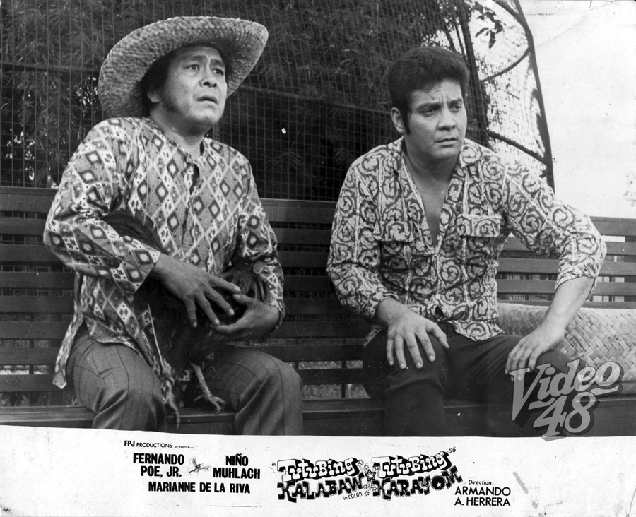 FPJ: FERNANDO POE, JR., NIÑO MUHLACH, MARIANNE DE LA RIVA WITH PAQUITO ...