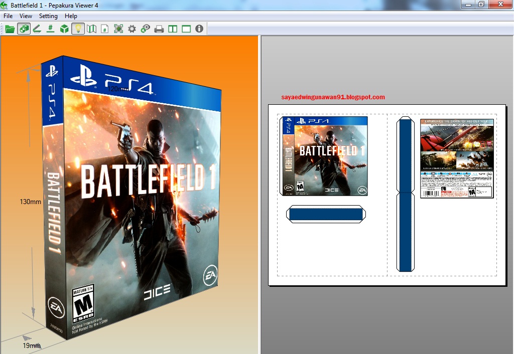 Our World: Papercraft Cover Playstation 4