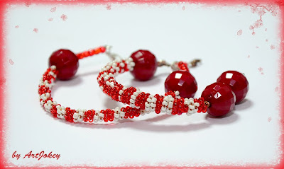 artjokey bijoux box: bratari handmade martisor "DressMeUp"