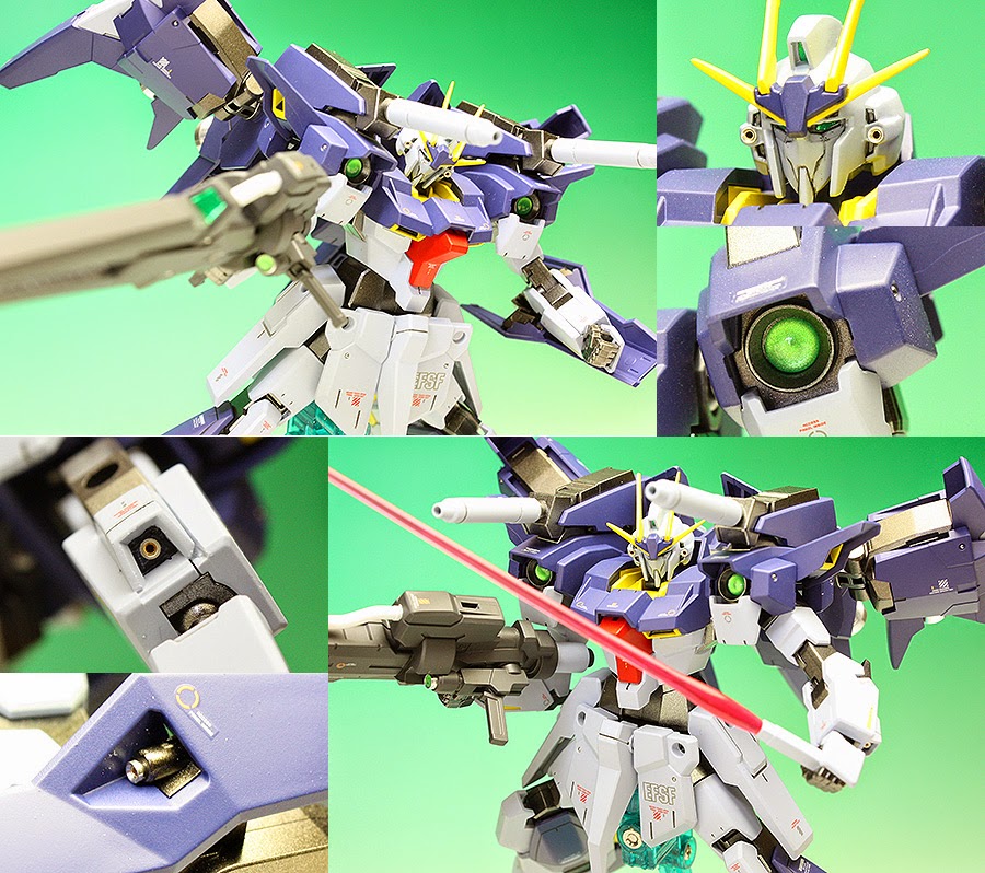 Custom Build: HGBF 1/144 Lightning Gundam + Back Weapon System Mk-II