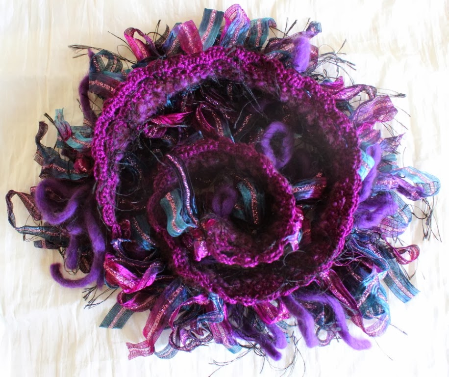 miracle design: Silky Sari Ribbons and Lush Velvet