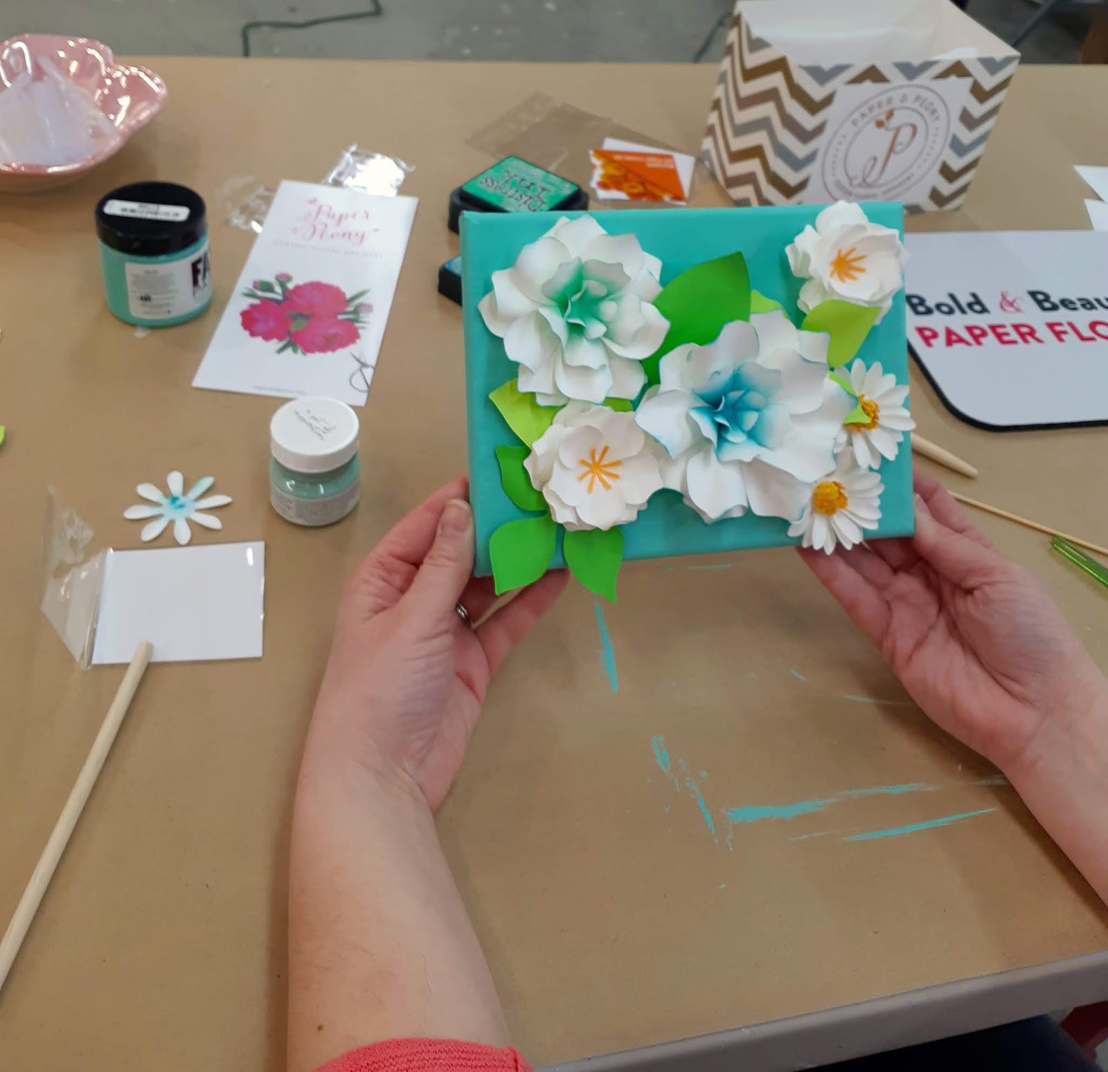 Why I Love Teaching Paper Flower Workshops!