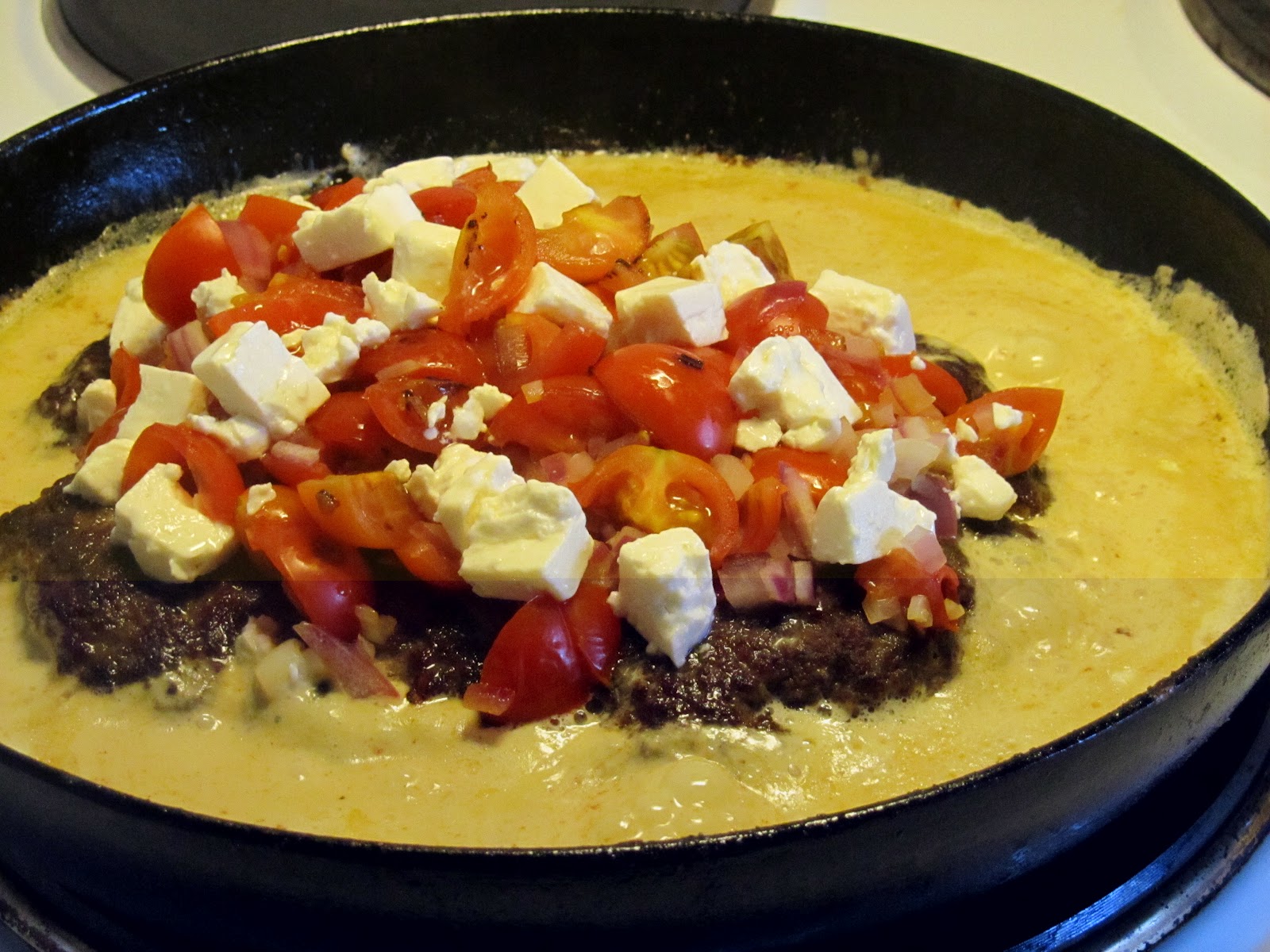 MatMonstret: STOR KÖTTFÄRSBIFF I STEKPANNA