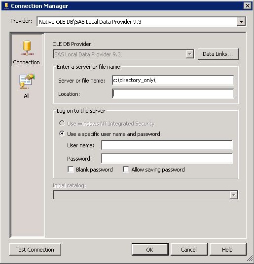 Lane's Tech Blog: Importing a .SAS7BDAT file into SQL Server Using SSIS