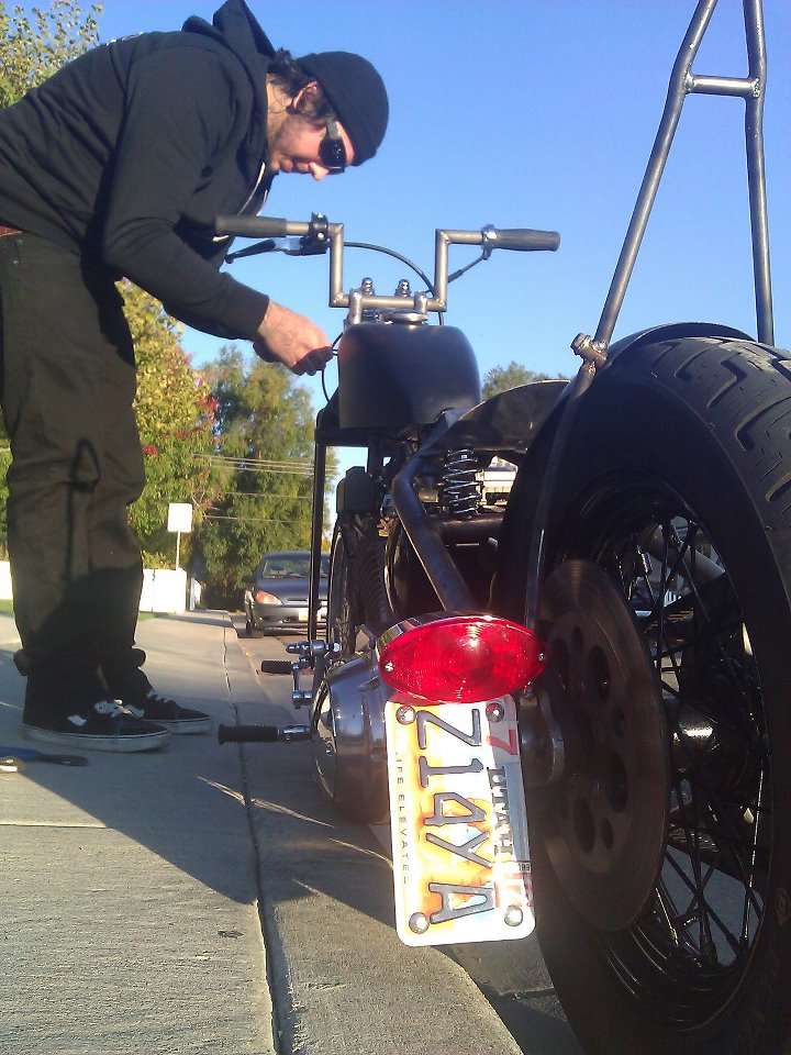 Children Of The Grave: Latest Build: 1994 Sportster Chopper.