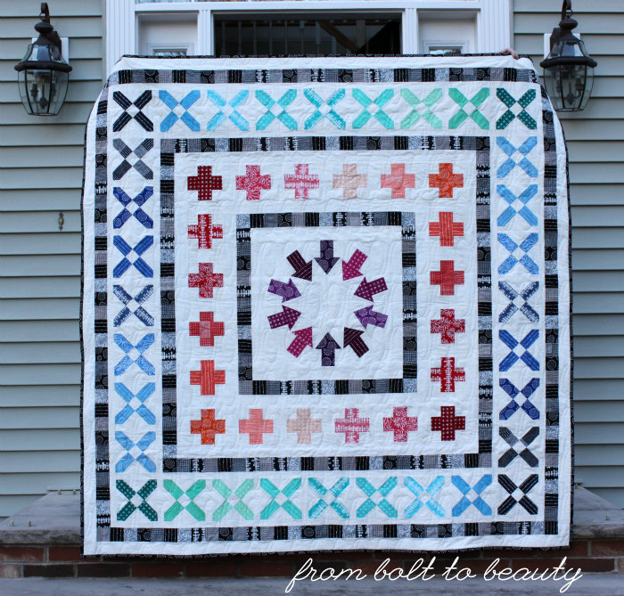 From Bolt to Beauty by Michelle Cain: A Modern Twist on Medallion Quilts