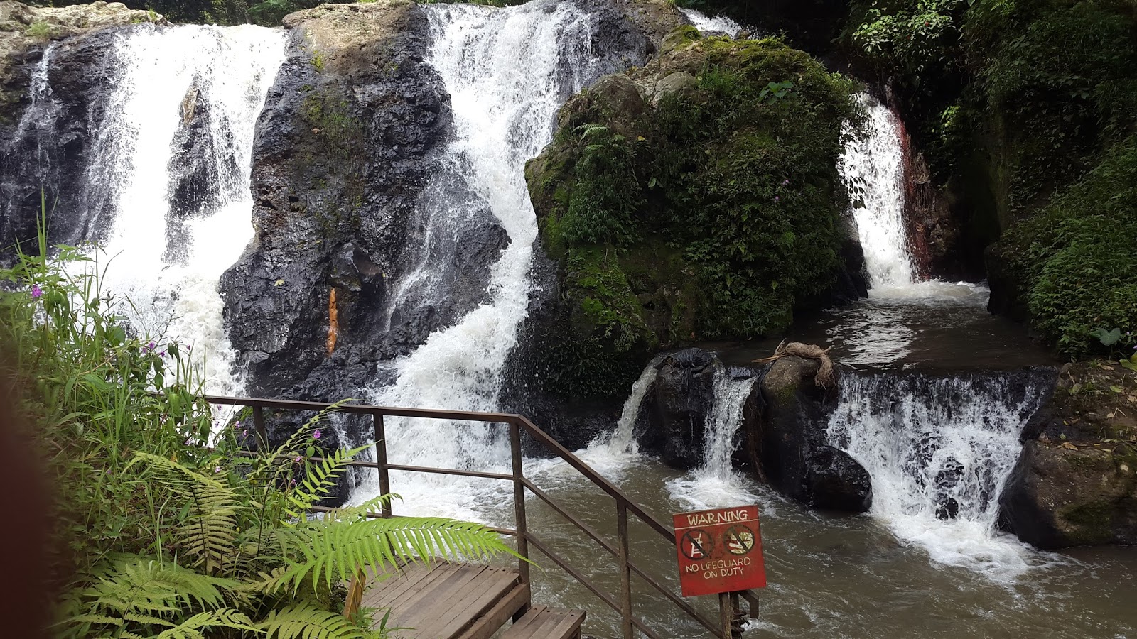 When Hot Spring Water meet Waterfalls @Maribaya Natural Hot Spring ...