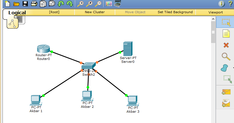 MKHBlog: Fungsi Server pada Cisco Packet Tracer