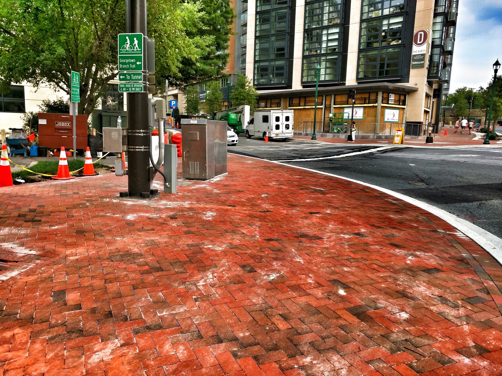 Robert Dyer @ Bethesda Row: Bethesda Row sidewalk construction update ...