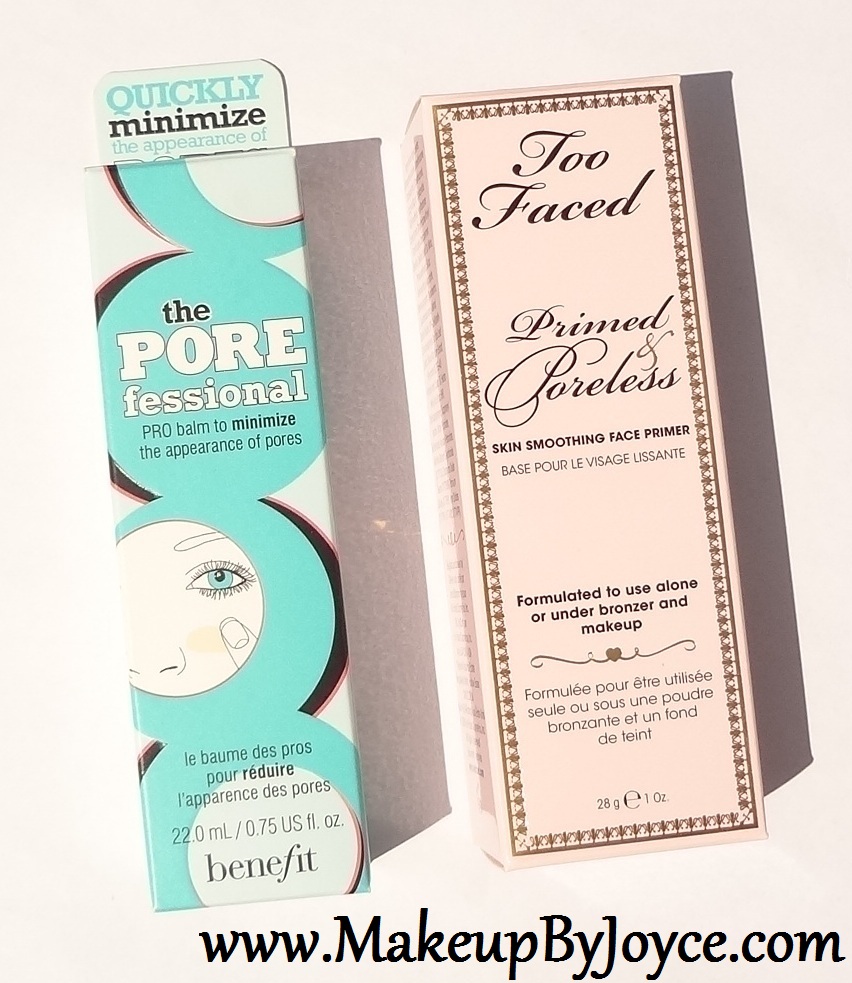 MakeupByJoyce ** !: Review + Comparison: Benefit The Porefessional ...