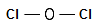 Electron dot structure of dichlorine monoxide