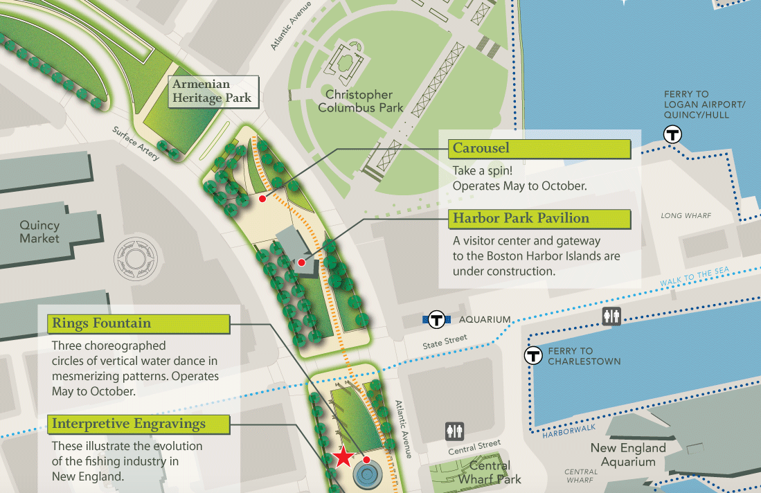 Wharf District Parks de Boston: The Greenway Carrusel