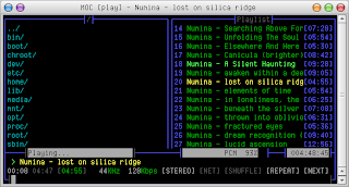 Odtwarzacz muzyki w konsoli - MoC [Linux] ~ gospoda I blog o Windows i ...