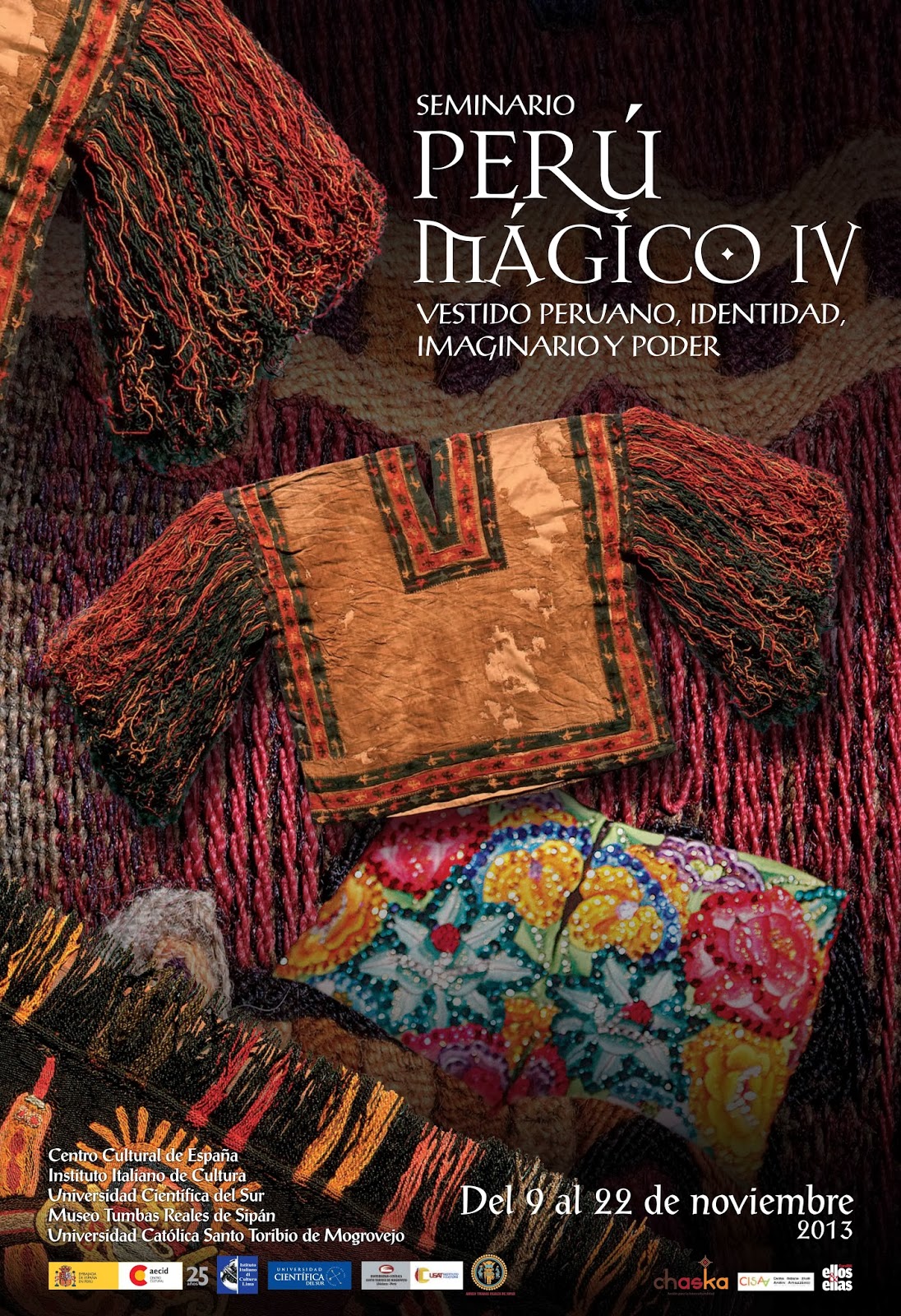 ICArte: Textiles de Cahuachi y textiles rituales de Nasca en Seminario ...