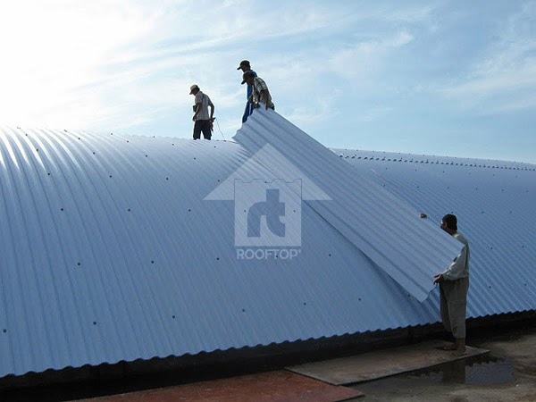 DISTRIBUTOR BAHAN BANGUNAN : ATAP PVC ROOFTOP