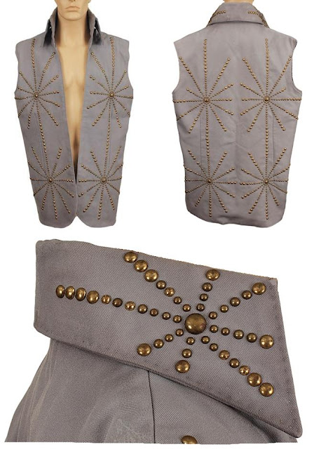 Elvis Presley . . . : Jumpsuit - Blue Cisco Kid Vest