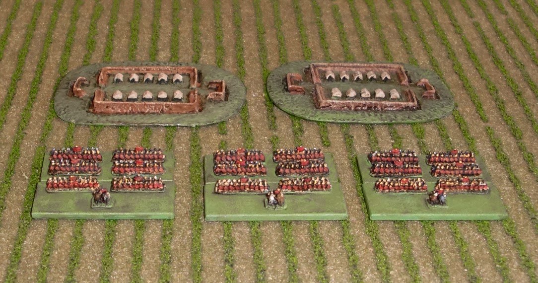 WAB Corner: Irregular Miniatures 2mm Rep. Romans and Marching Forts