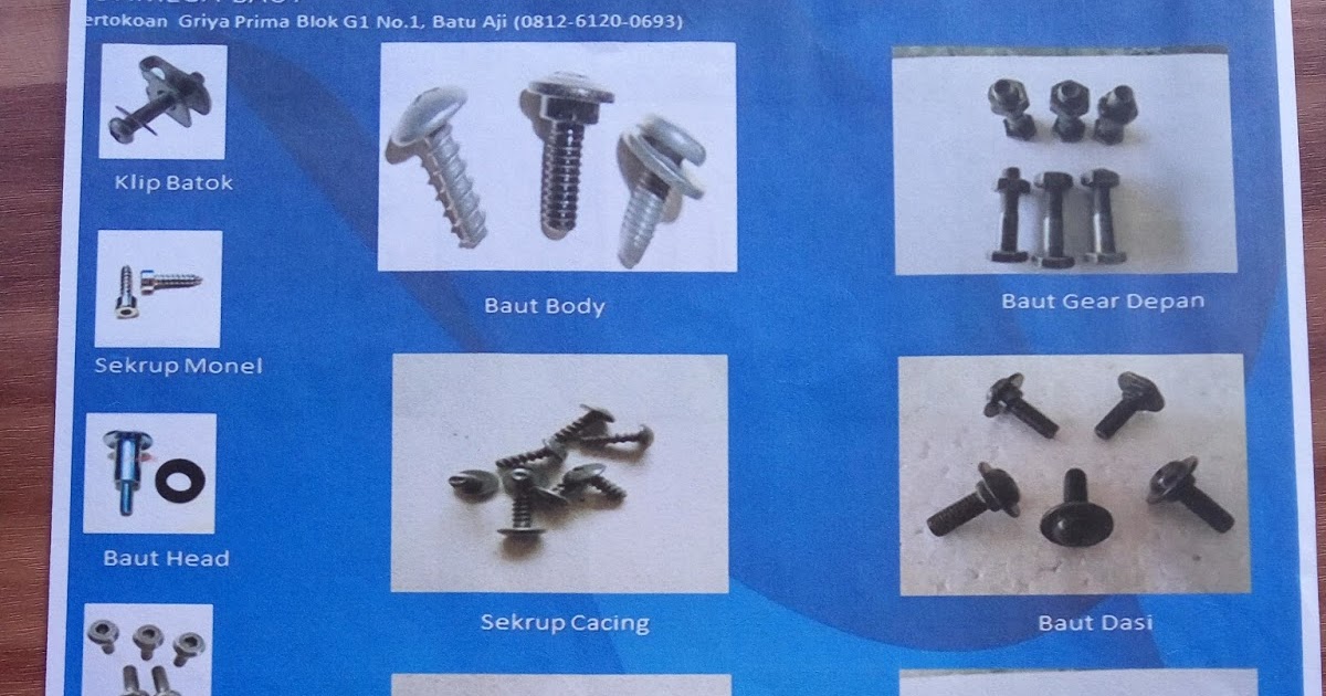 MEGA BAUT BATAM: Baut Motor