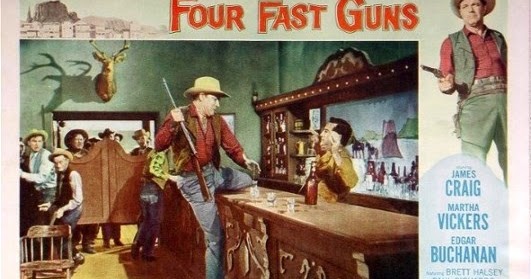 .: Four fast guns - Williams J. Hole - 1960