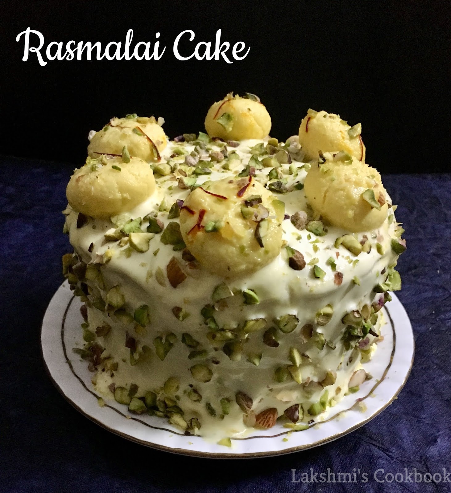 Rasmalai Cake