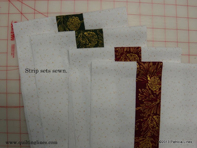 Quilting Lines: Simple Patchwork Border