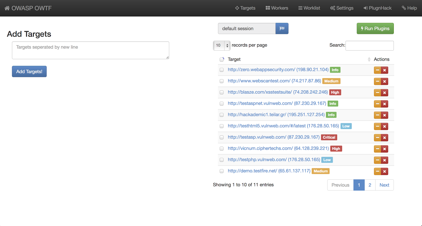 Owtf V2 4 Offensive Web Testing Framework