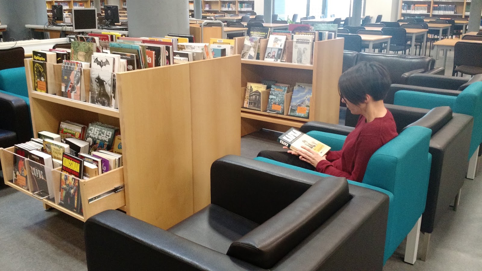Instantes UAM_Biblioteca (Politécnica): Nuevo Rincón de lectura ...