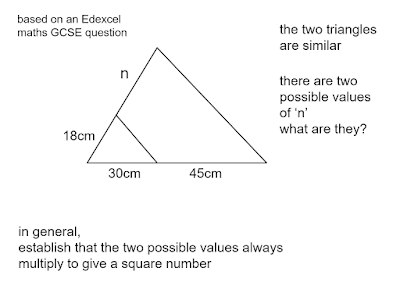 MEDIAN Don Steward mathematics teaching: ratio possibly with algebra ...