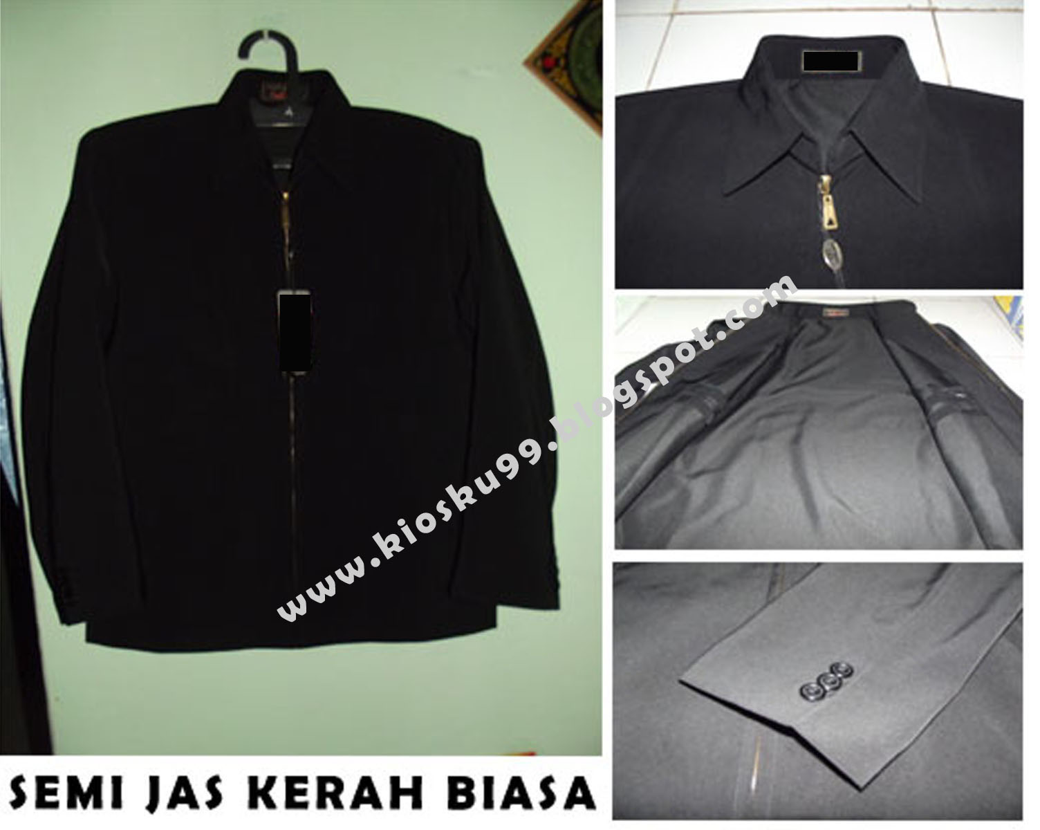 kiosku99: Semi Jas Kerah Biasa Rp.160.000