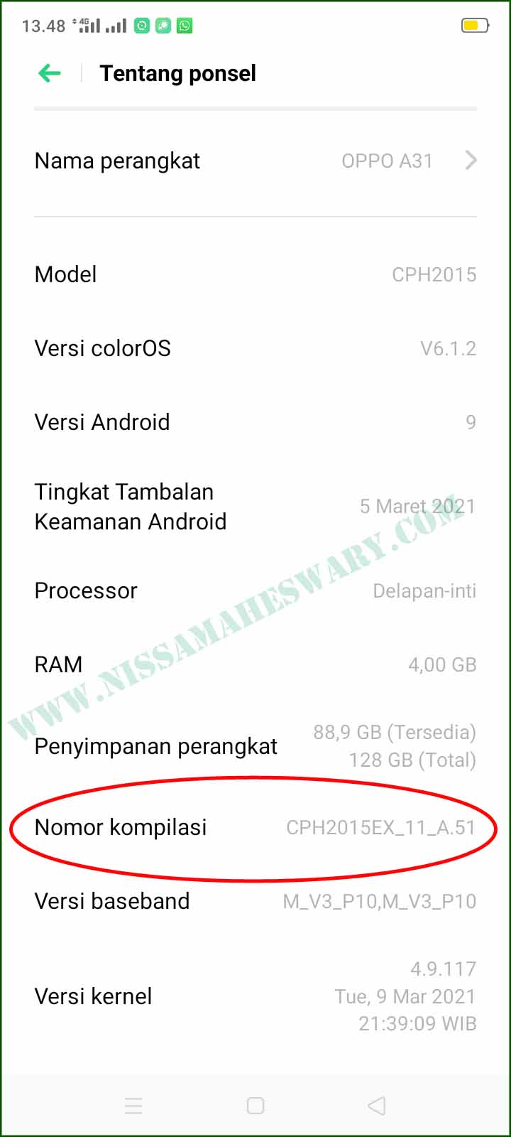 Menu Rahasia HP Oppo Yang Jarang Anda Ketahui. - nissamaheswary.com