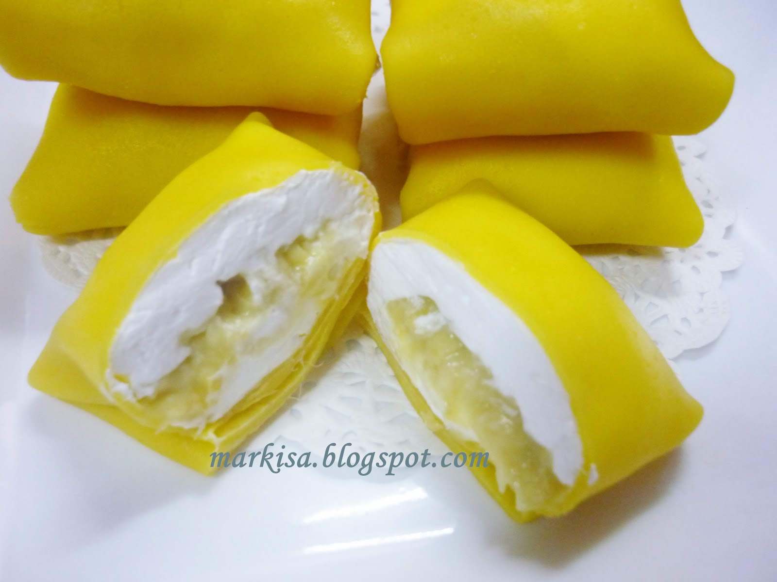BAKED BY CIK TA: DURIAN CREPE