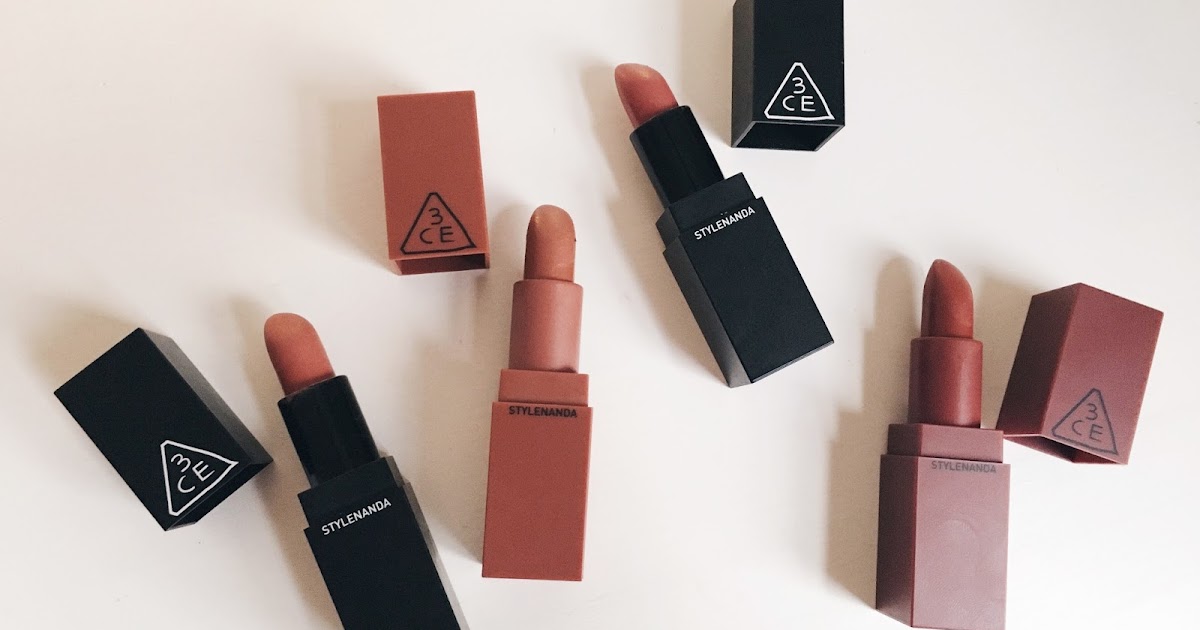 STYLENANDA 3CE Lipstick Review — Giselle Arianne