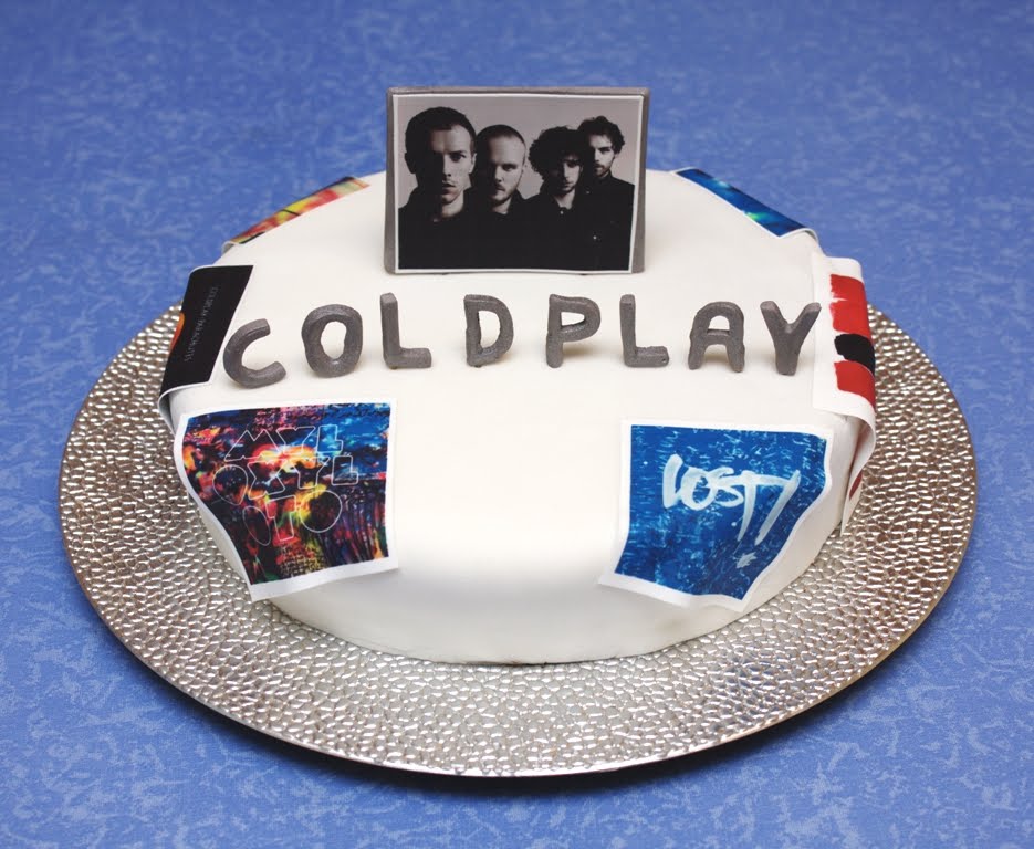 Bolos Decorados da Caty: COLDPLAY
