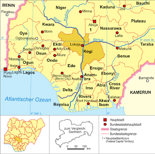 SHAIBU ADAH MOHAMMED: SEE KOGI STATE IN A CLOSE MAP ORDER